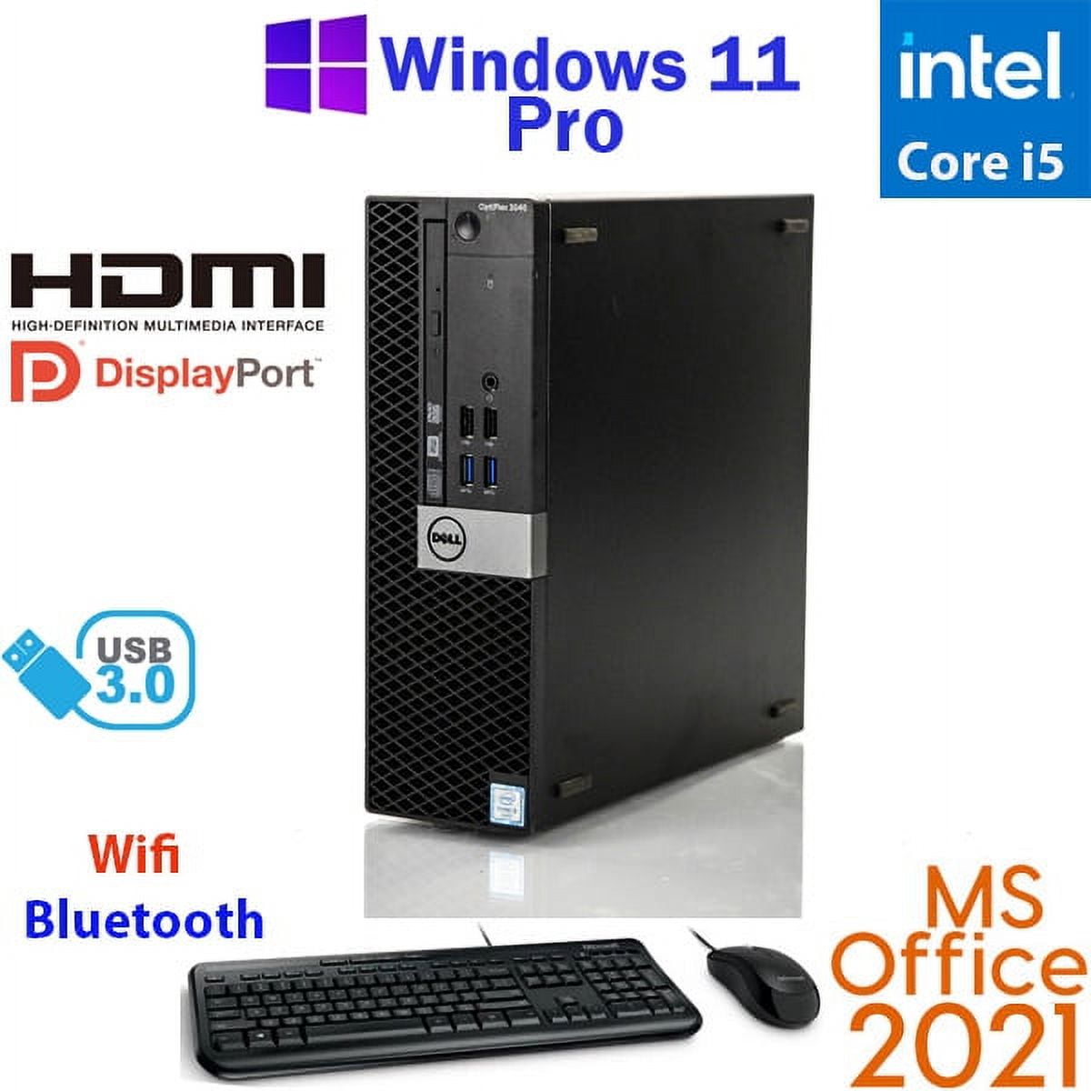 Restored Windows 11 Dell i5-6500 3.2 GHZ 1TB SSD 16GB RAM WiFi Desktop ...