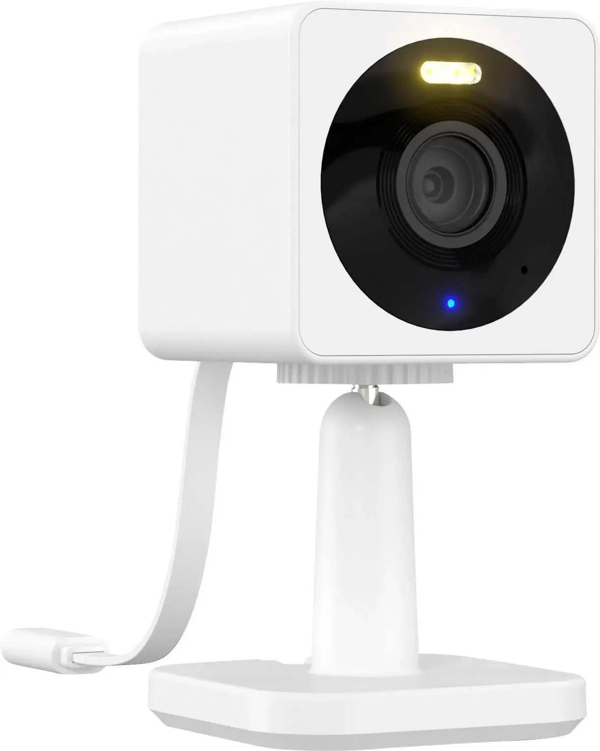 Restored Wyze Cam OG Indoor/Outdoor Wired 1080p Security Camera (White ...