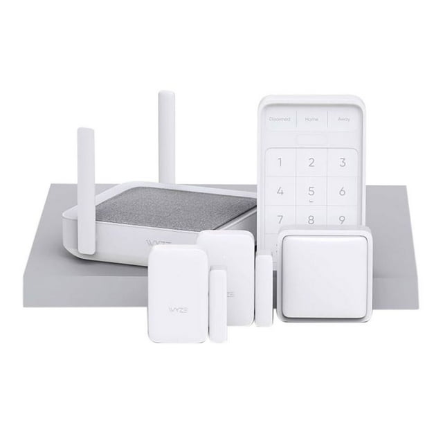 Restored Wyze Wireless Home Security Sensor Kit w/ Hub, Keypad, Motion ...