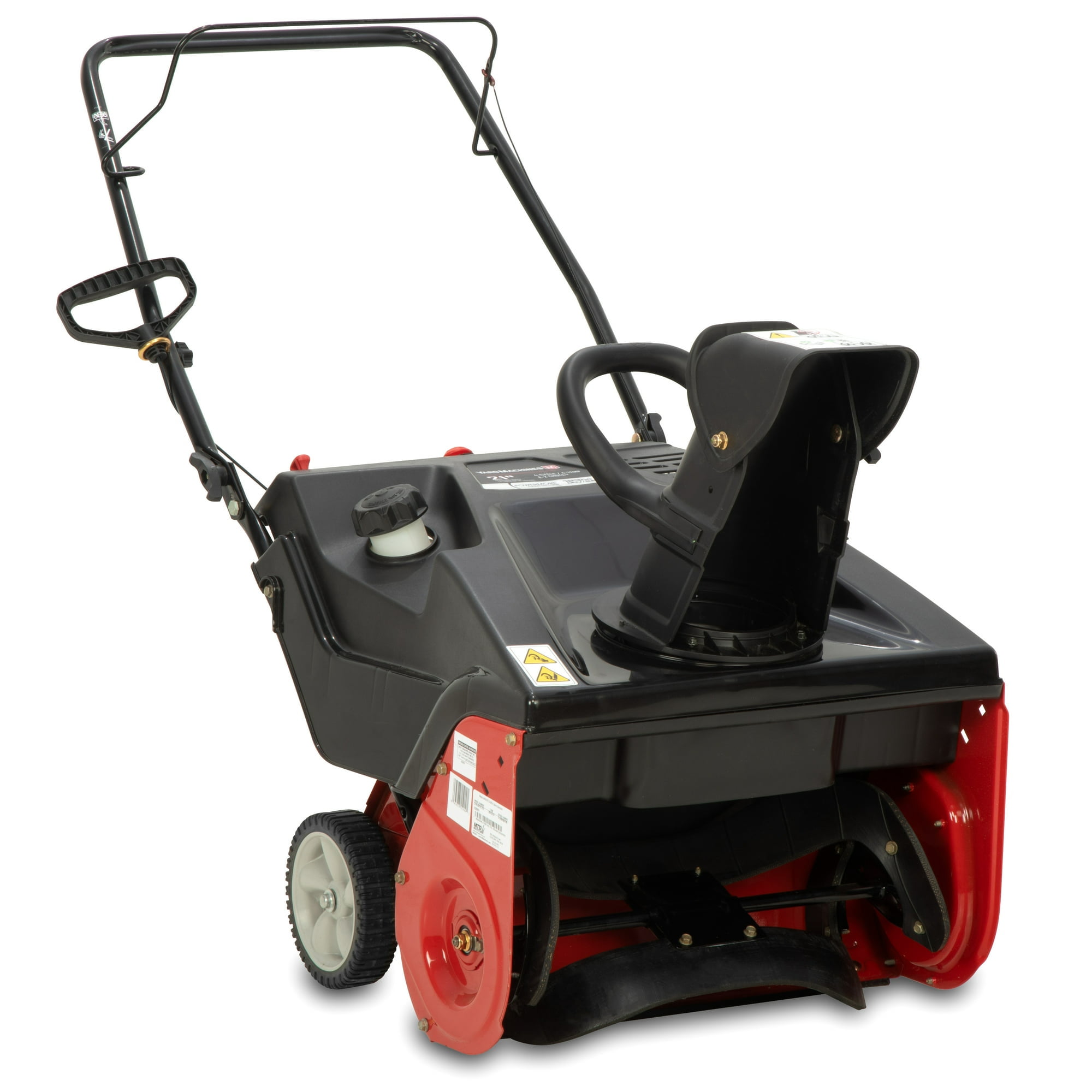 (Restored) Yard Machines 21" Single-Stage Gas Powered Snow Blower with ...