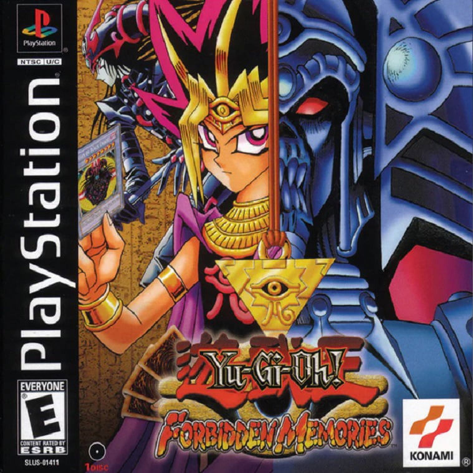 Restored Yu-Gi-Oh! Forbidden Memories (Sony PlayStation 1, 2001) RPG ...