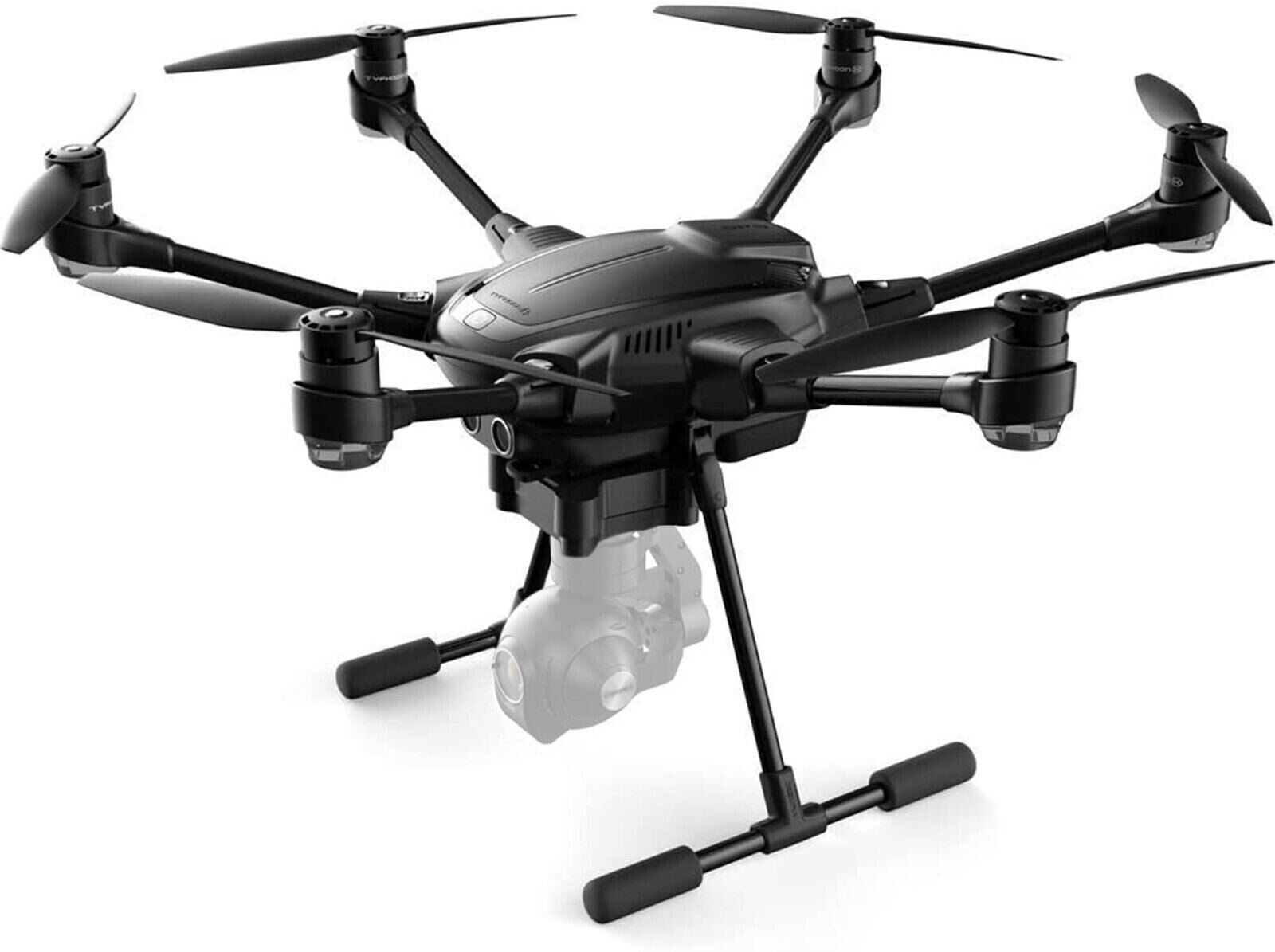 Restored Yuneec Typhoon H Hexacopter, ST16 + Real Sense - No Camera/No Flight Battery, Backpack ...