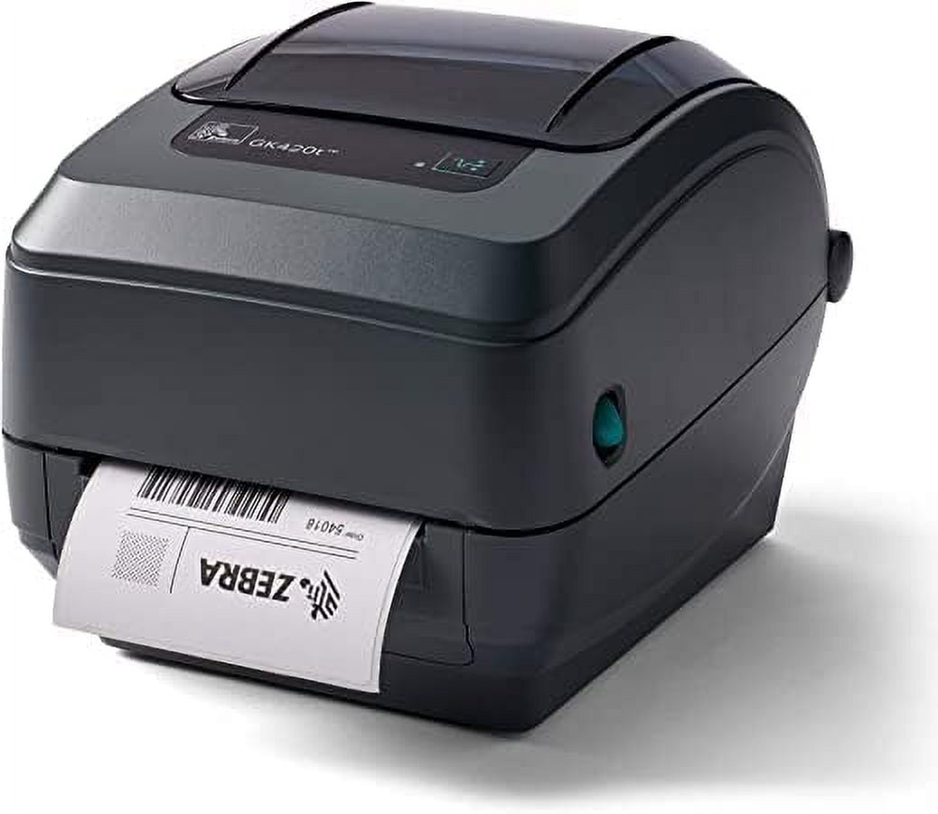 Zebra GK420t Thermal Transfer Printer, 4 in Print Width, USB Ethernet ...