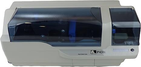 Restored Zebra P430i Thermal transfer 300 dpi USB Dual-Sided Color ...