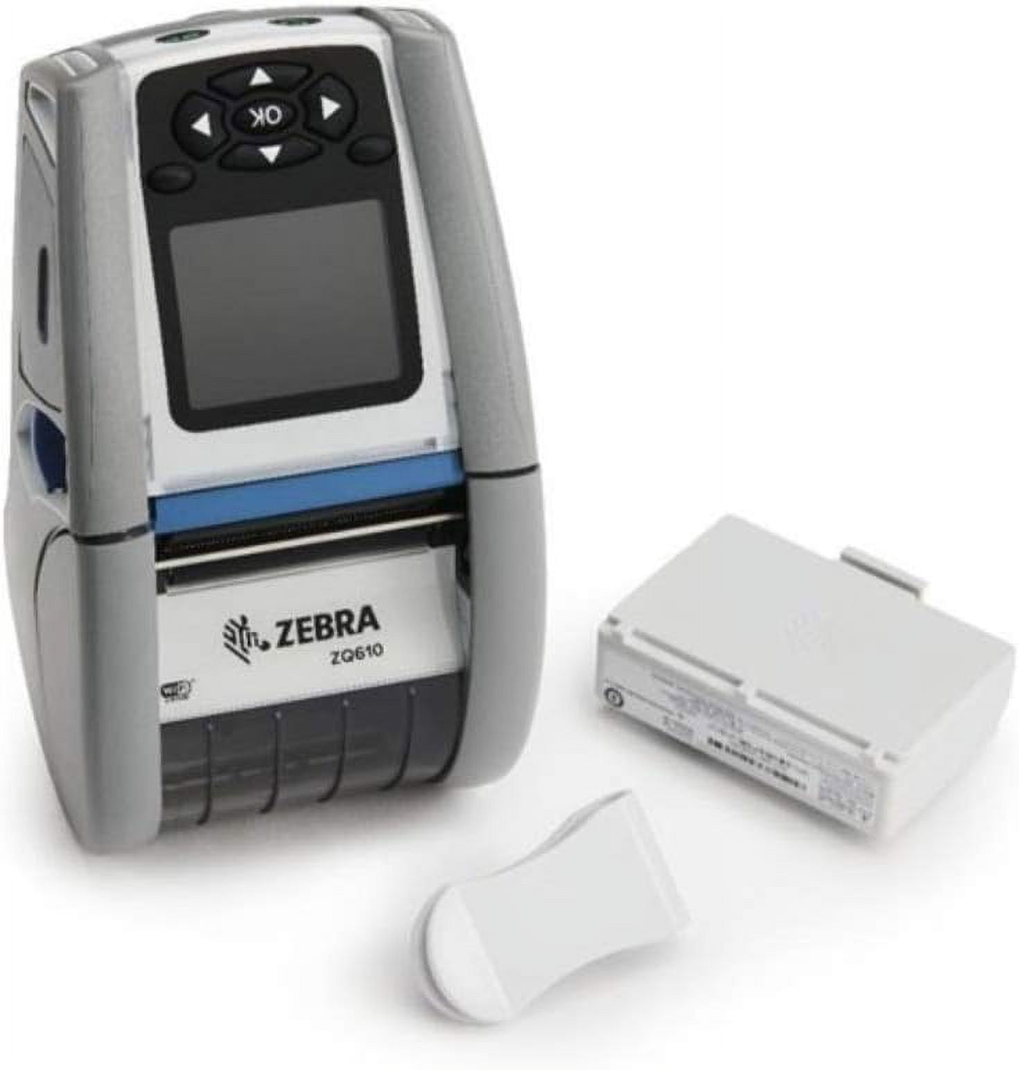 Restored Zebra ZQ610 203dpi Mono Direct Thermal Bluetooth Label Printer ...