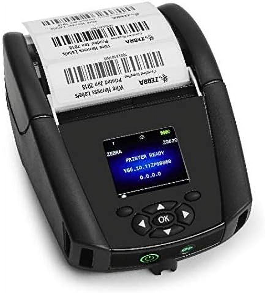 Zebra ZQ620 Portable Mobile Direct Thermal Printer, 3 Inch Print Width ...