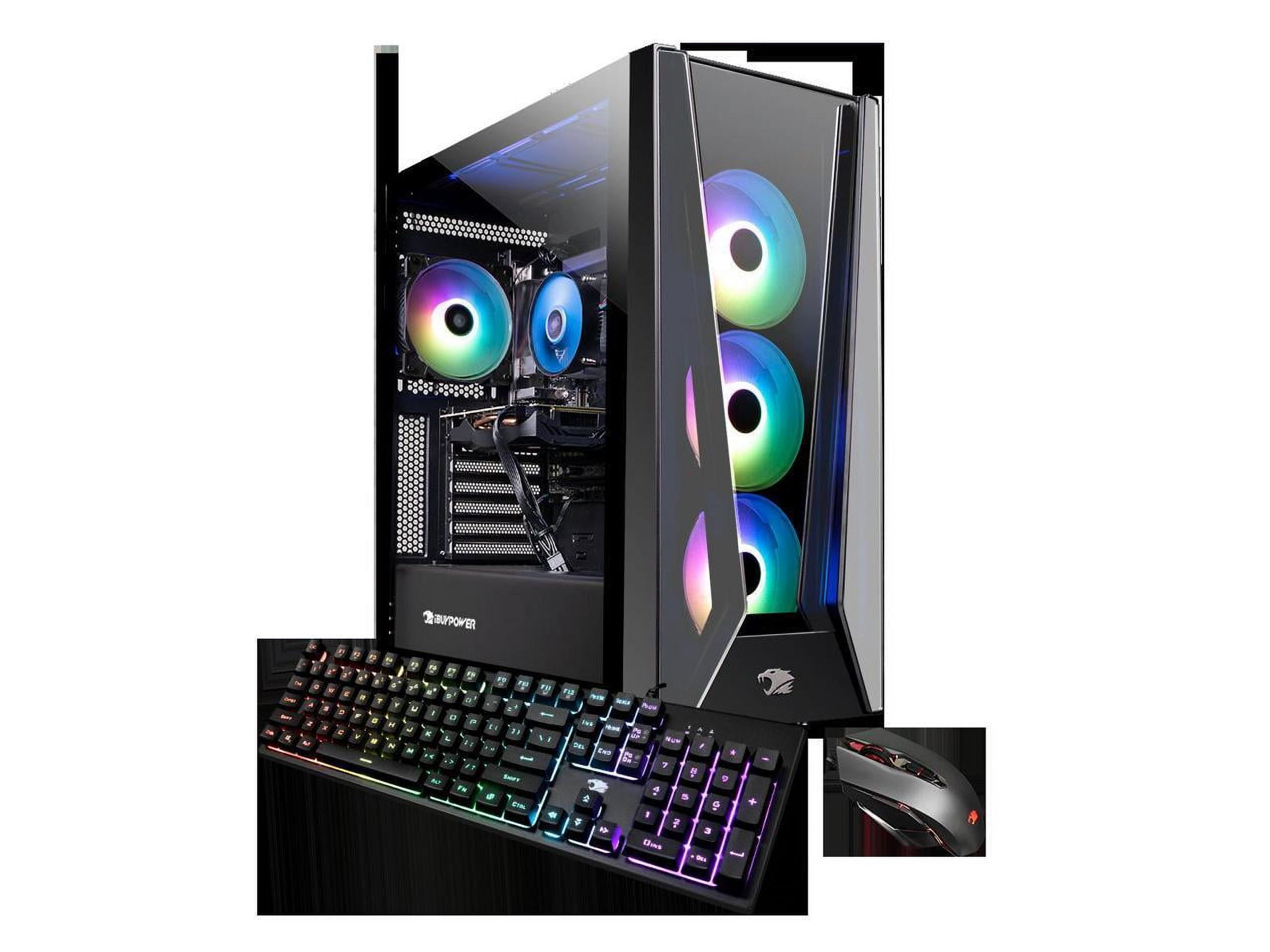 iBUYPOWER R165A664, AMD Ryzen 7 5700, 16GB, 1TB SSD, Black (Restored ...