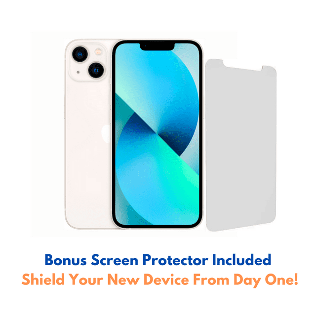 Restored Apple iPhone 13 - Fully Unlocked - 128 GB Starlight (Refurbished) - Shop Black Friday ...