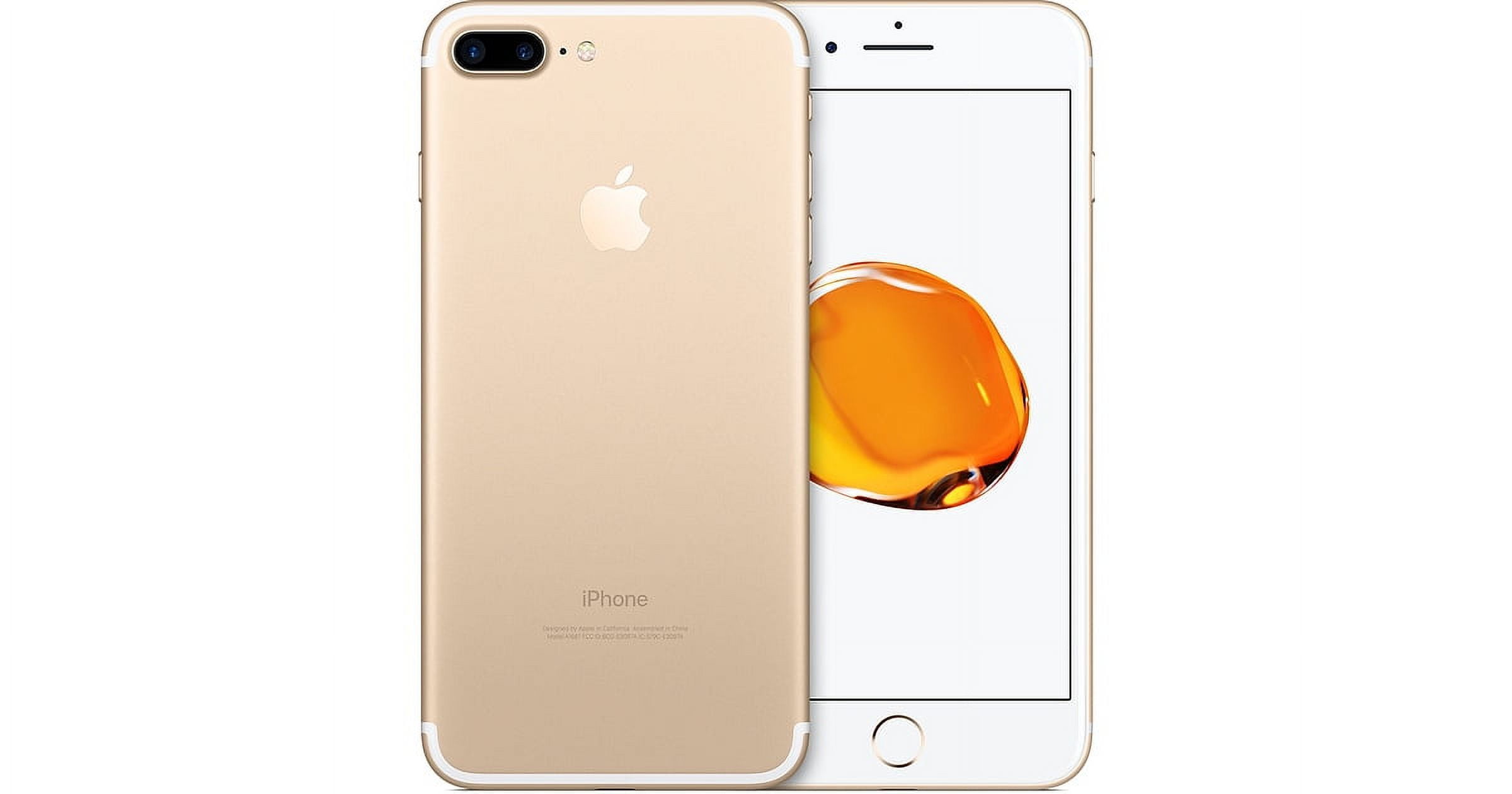 Restored iPhone 7 Plus 128GB Gold (AT&T) (Refurbished) - Walmart.com
