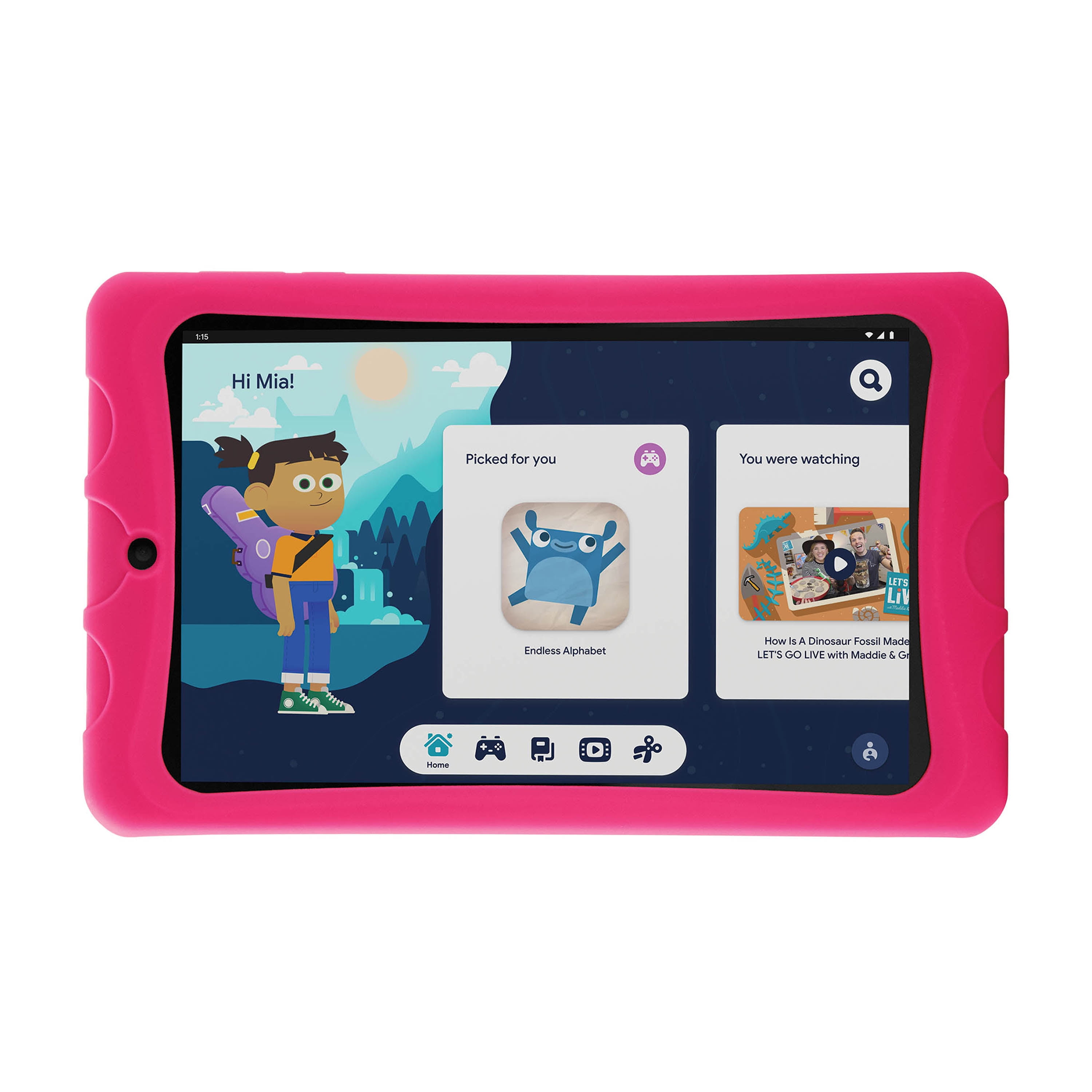 Restored onn. 100044018P 8" Kids Tablet, 32GB 2GB RAM, Android 11 Go ...