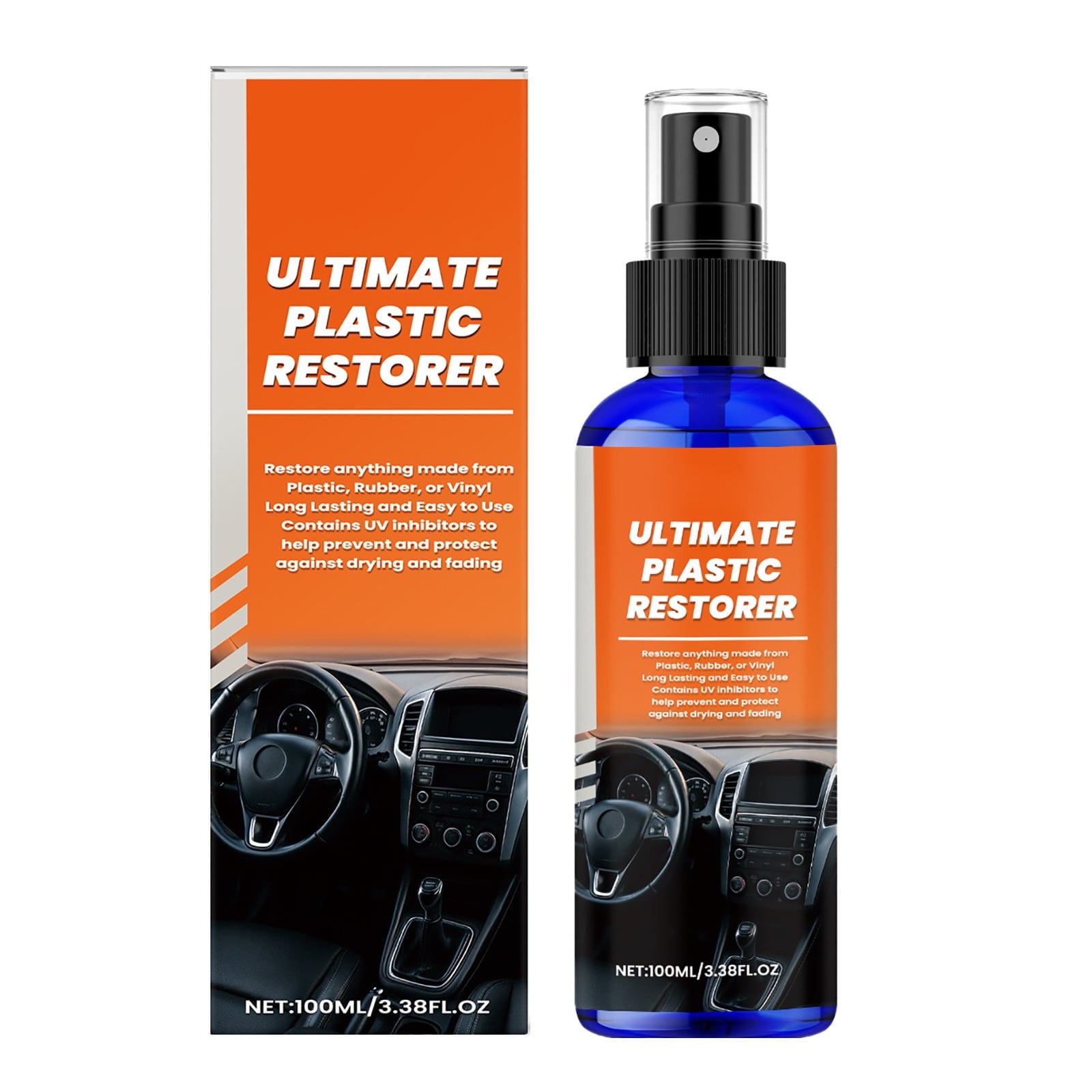 Restorer Interior Cleaner for Automotive Dirt Grease Grime Removal ...