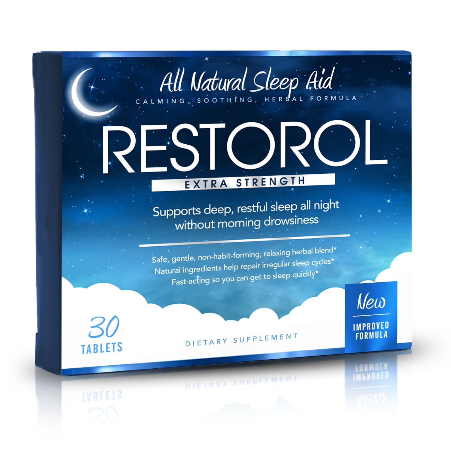 Restorol - Herbal Sleep Aid - Relieves Jet Lag & Sleep Deprivation ...