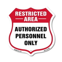 Route Us 66 (5 Pack) 6 inch X 6 inch Shield Shaped Heavy Duty 3.2 mil ...