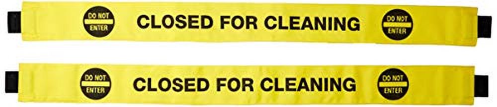 Restroom Closed for Cleaning Sign (2 Pack) with Do Not Enter and ...