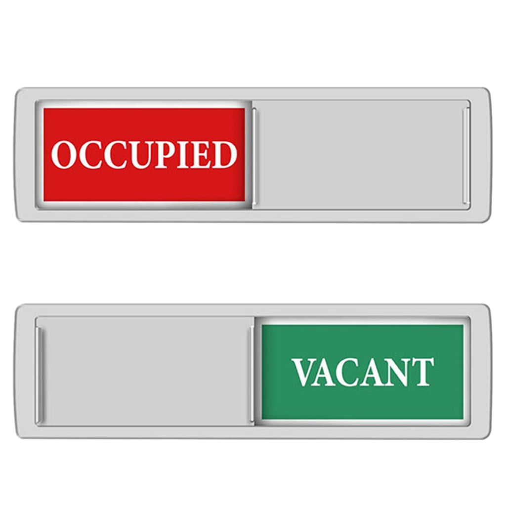 Restroom Indicators Sign Occupied/Vacant Door Signs for Bathroom ...
