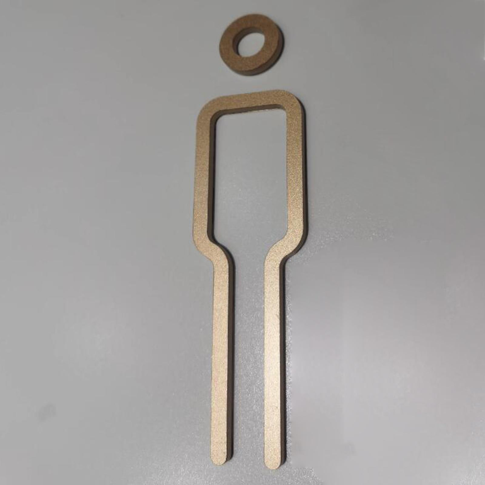 Restroom Sign Acrylic Bathroom Sign for Restaurant Public Door Wall ...