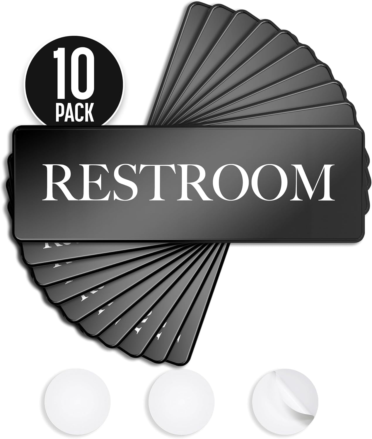 Restroom Sign - Ideal Bathroom Signs for the Office, Business or Home ...