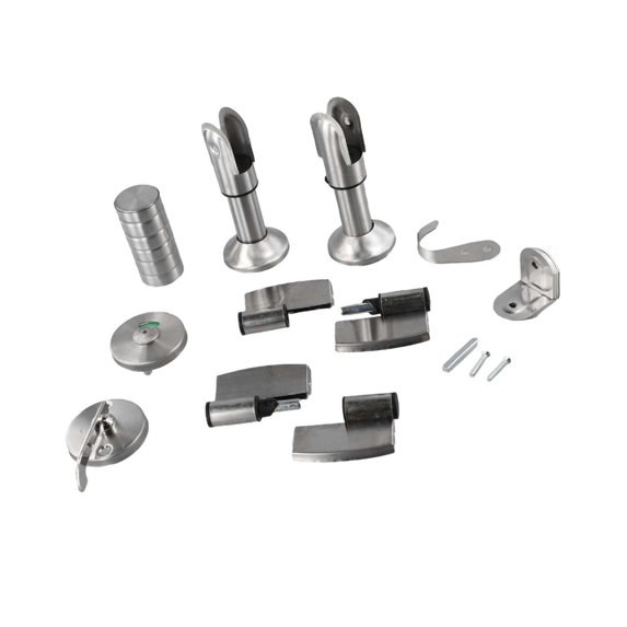 Restroom Support Hinges Door Lock Stainless Steel Bathroom Lock and ...