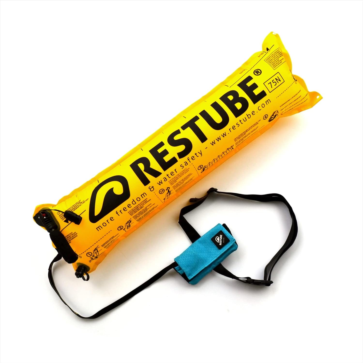Restube Active Swimming Safety Buoy for Adults and Kids - Open Water ...