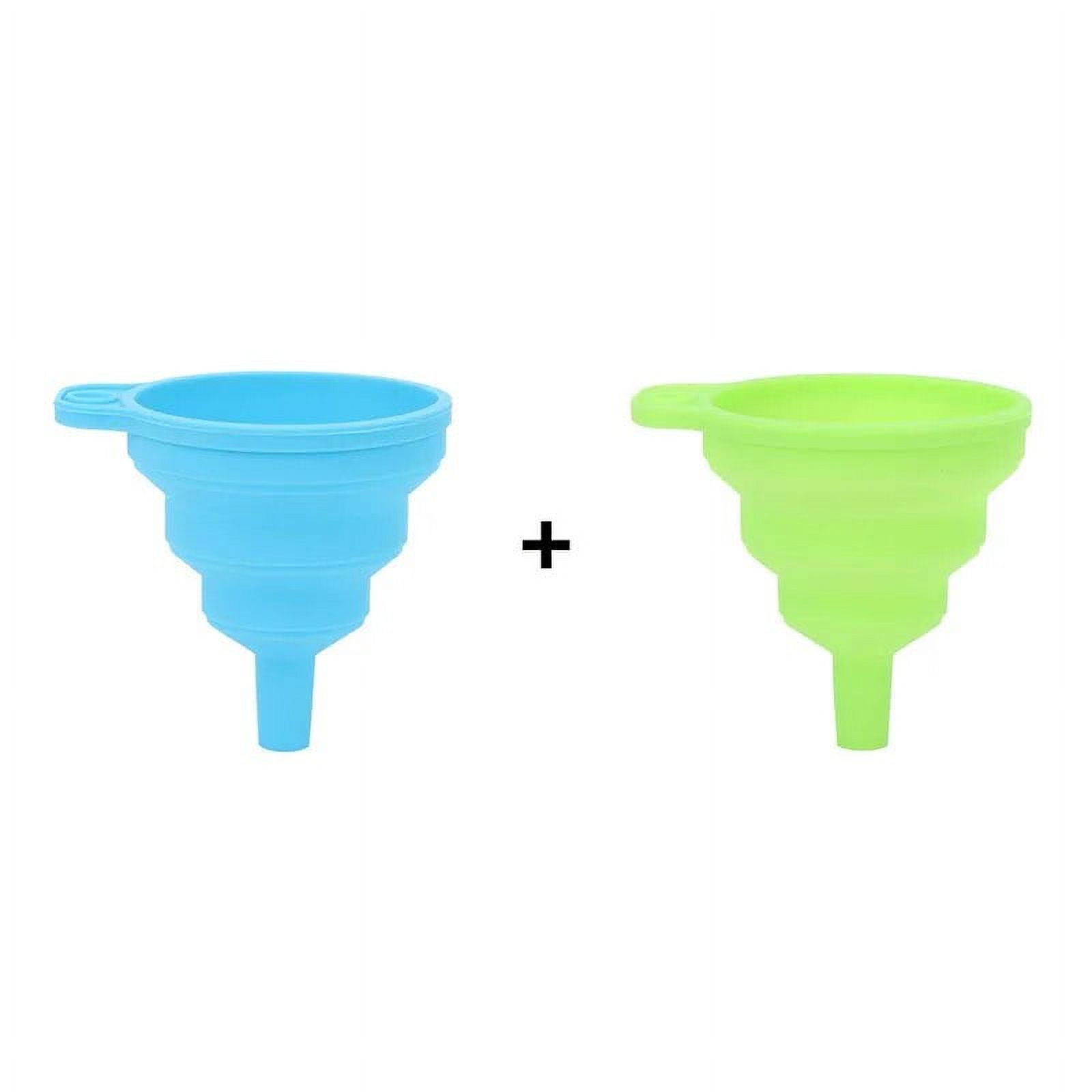 Resuable Silicone Funnel Folding BBQ Portable Filter Multifunctional ...