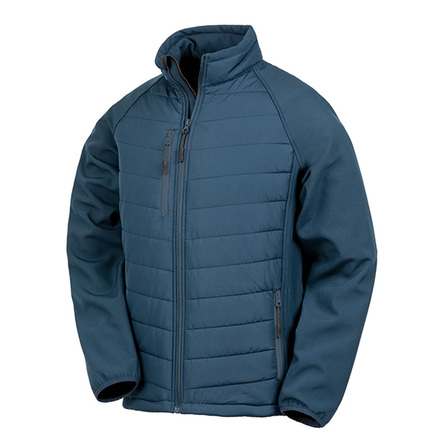 Result Mens Black Compass Padded Soft Shell Jacket - Walmart.com