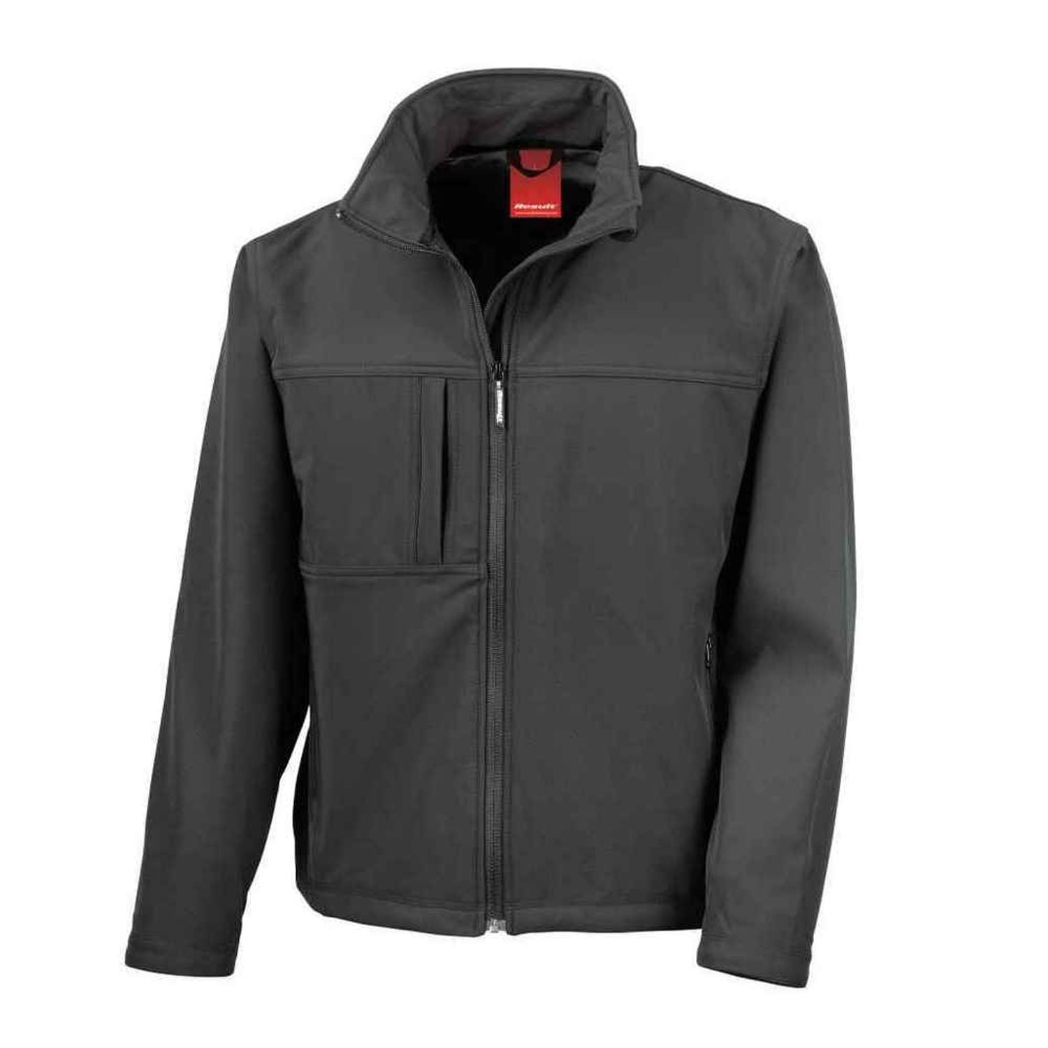 Result Mens Classic Soft Shell Jacket - Walmart Business Supplies