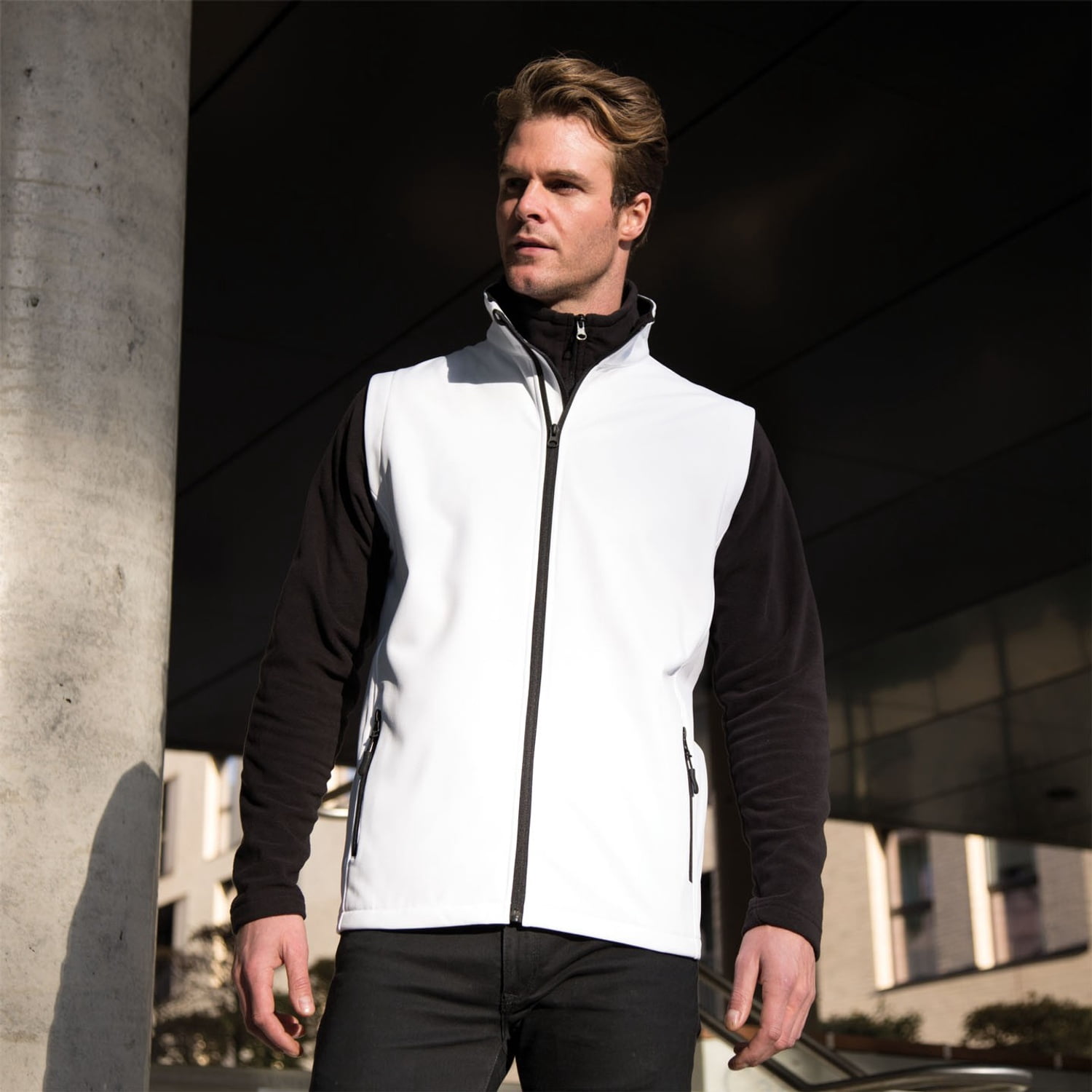 Result Mens Core Sleeveless Printable Softshell Bodywarmer Jacket ...