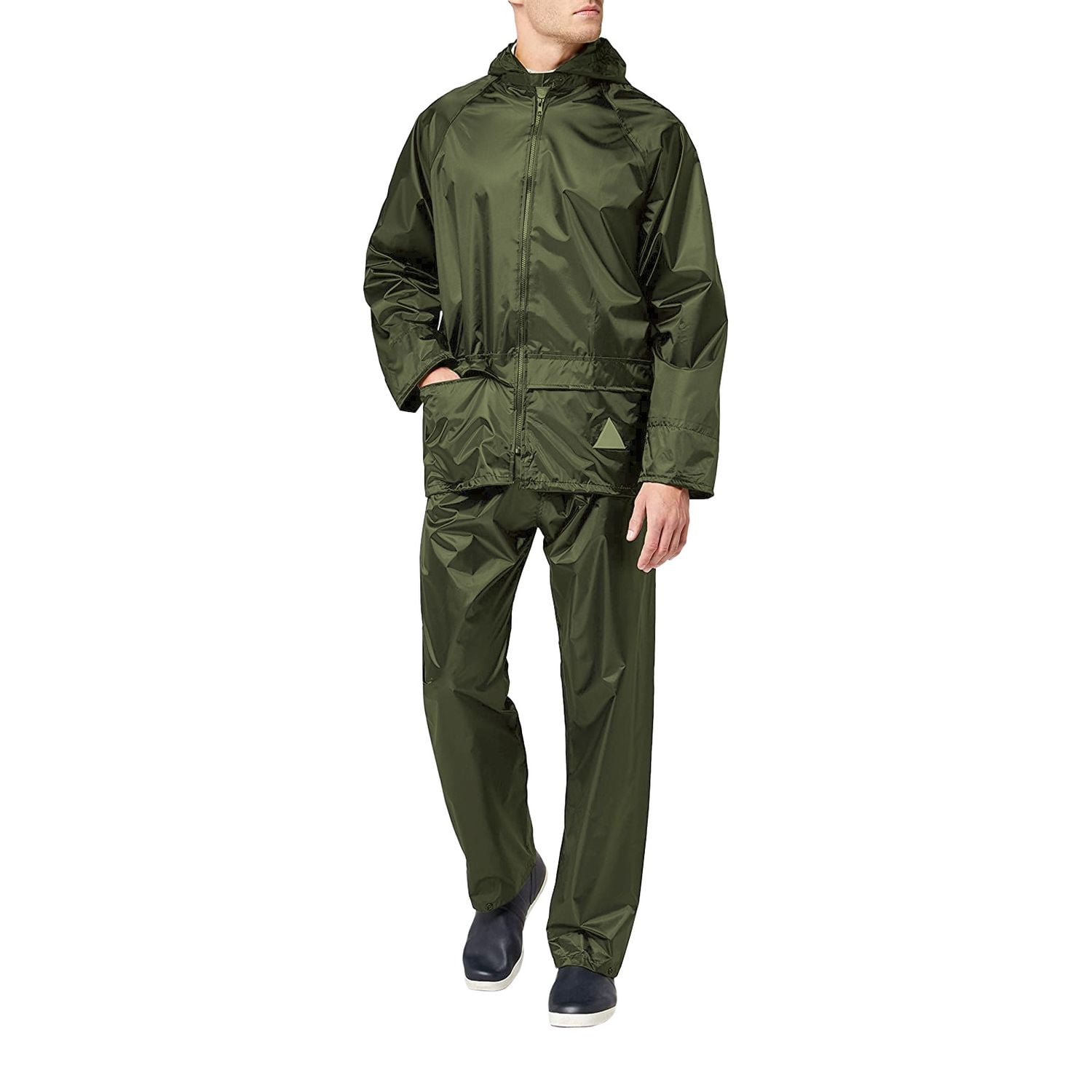 Result Mens Heavyweight Waterproof Rain Suit Jacket & Trouser Suit ...