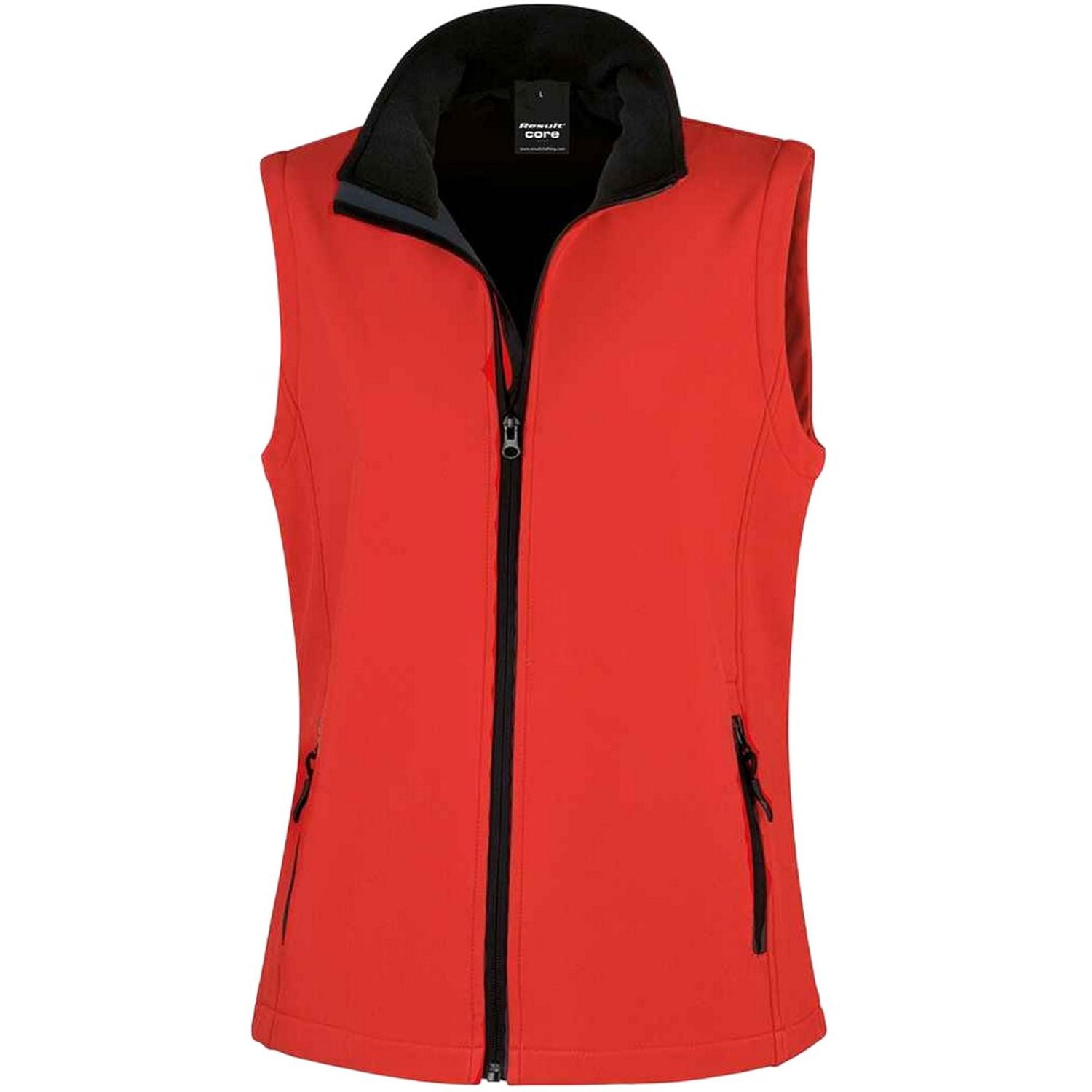 Result Womens Core Printable Soft Shell Bodywarmer - Walmart.com