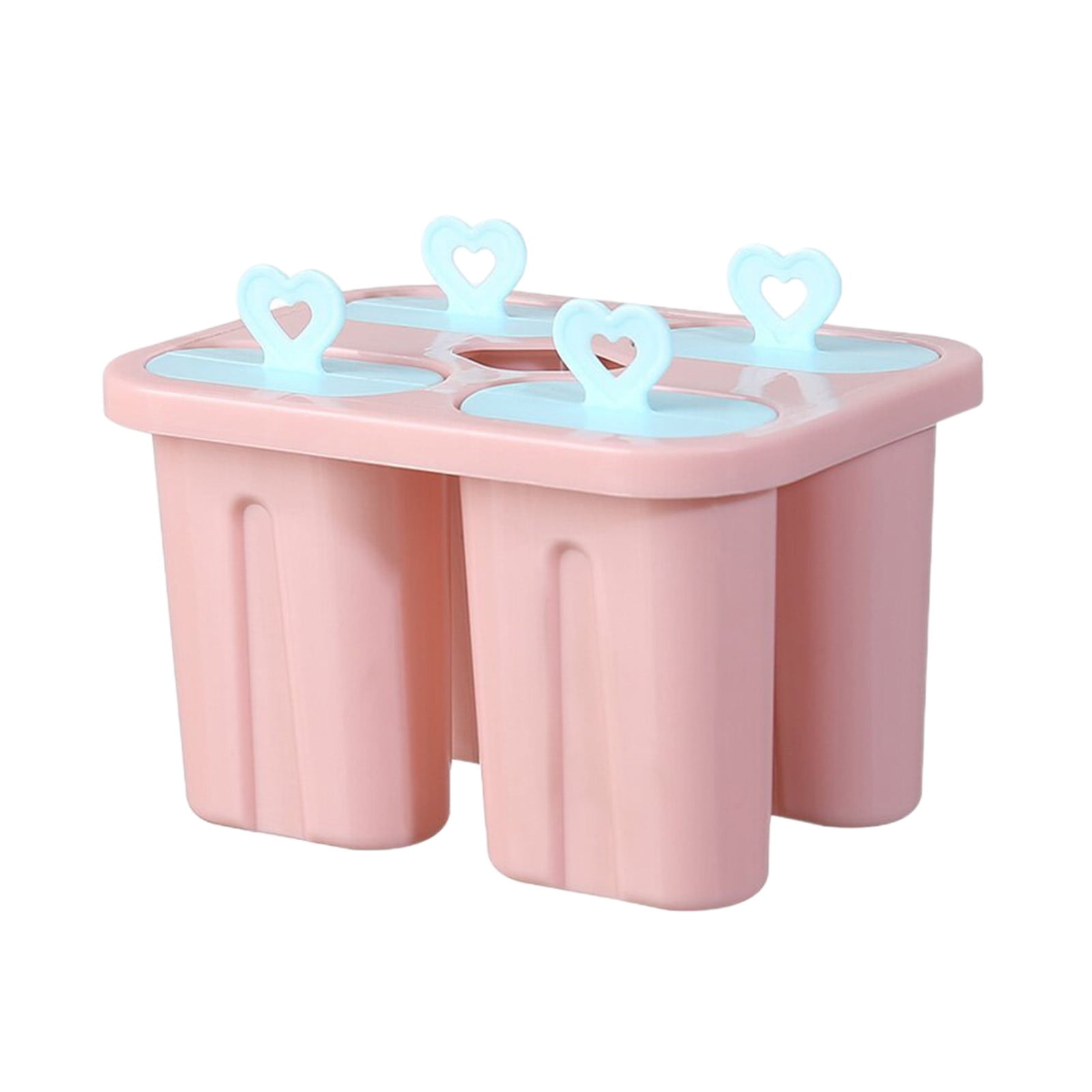 Resunable Popsicles Molds,Pack of 4 Pce Ice Popsicle Maker,Easy-Release ...