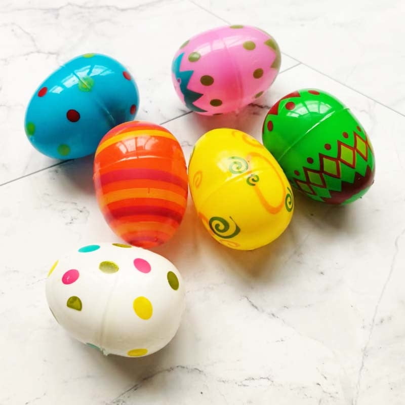 Resurrection Day Themed Eggs Shells With Dotted Patterns - Turn Around ...