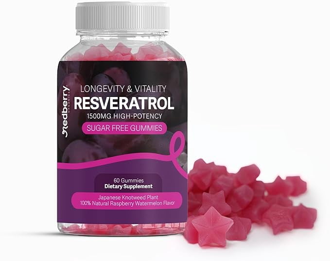 Resveratrol Gummies Sugar Free | High Absorption Resveratrol Organic ...
