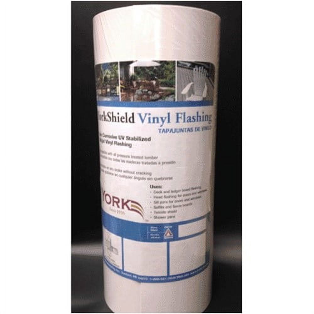 Resysvn08/05-Wh 8" X 50' White Vinyl Flashing - Walmart.com