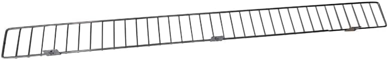 Retail Gondola Shelf Front Wire Fence Guard Rail - Display Enhancer for ...