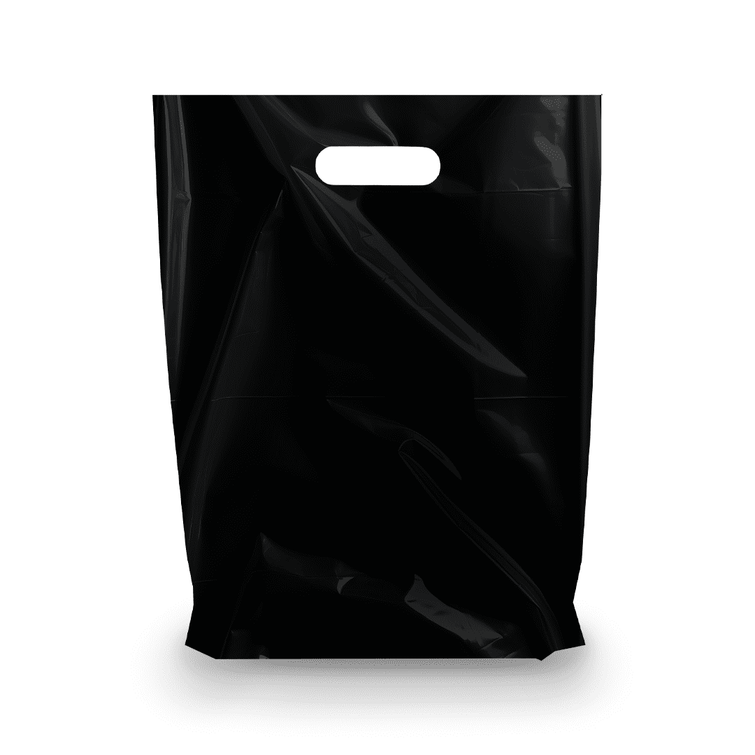 Retail Plastic Merchandise Bags, Die Cut Handles, Strong, Tear ...