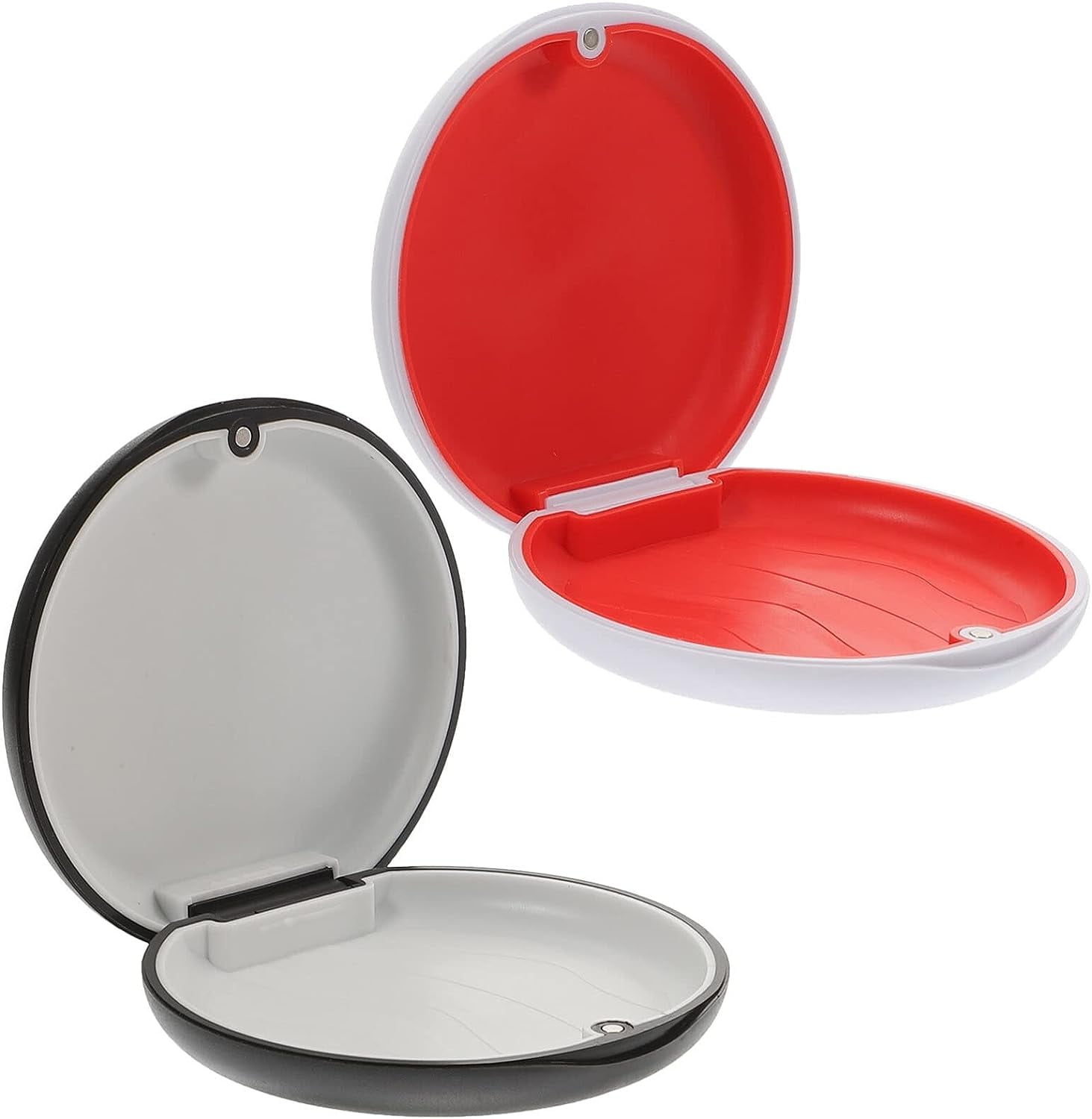 Retainer Case 2pcs Retainer Container Case Orthodontic Mouth Guards ...