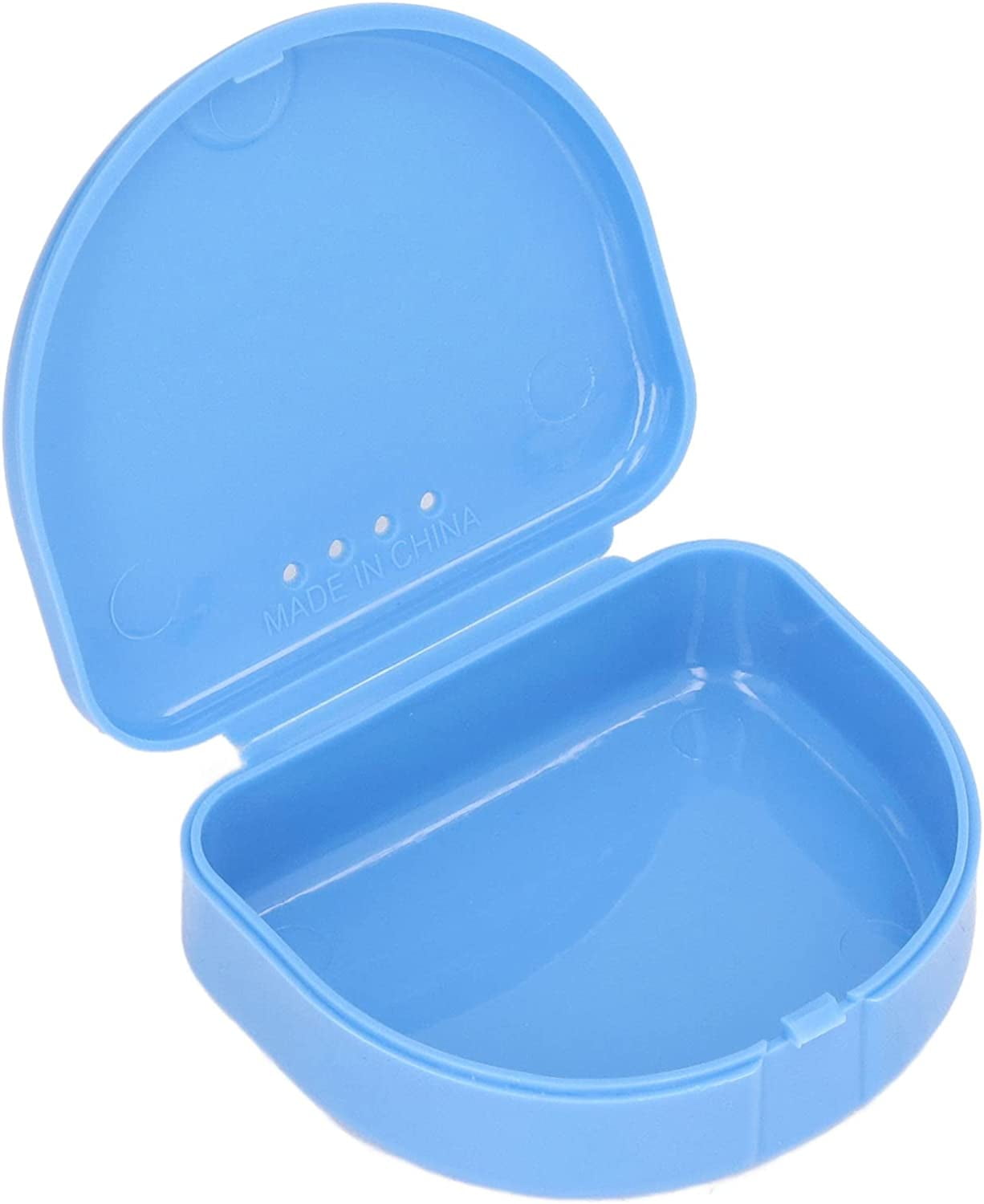 Retainer Case with Vent Holes, 12Pcs Denture Box Mouth Guard Case ...