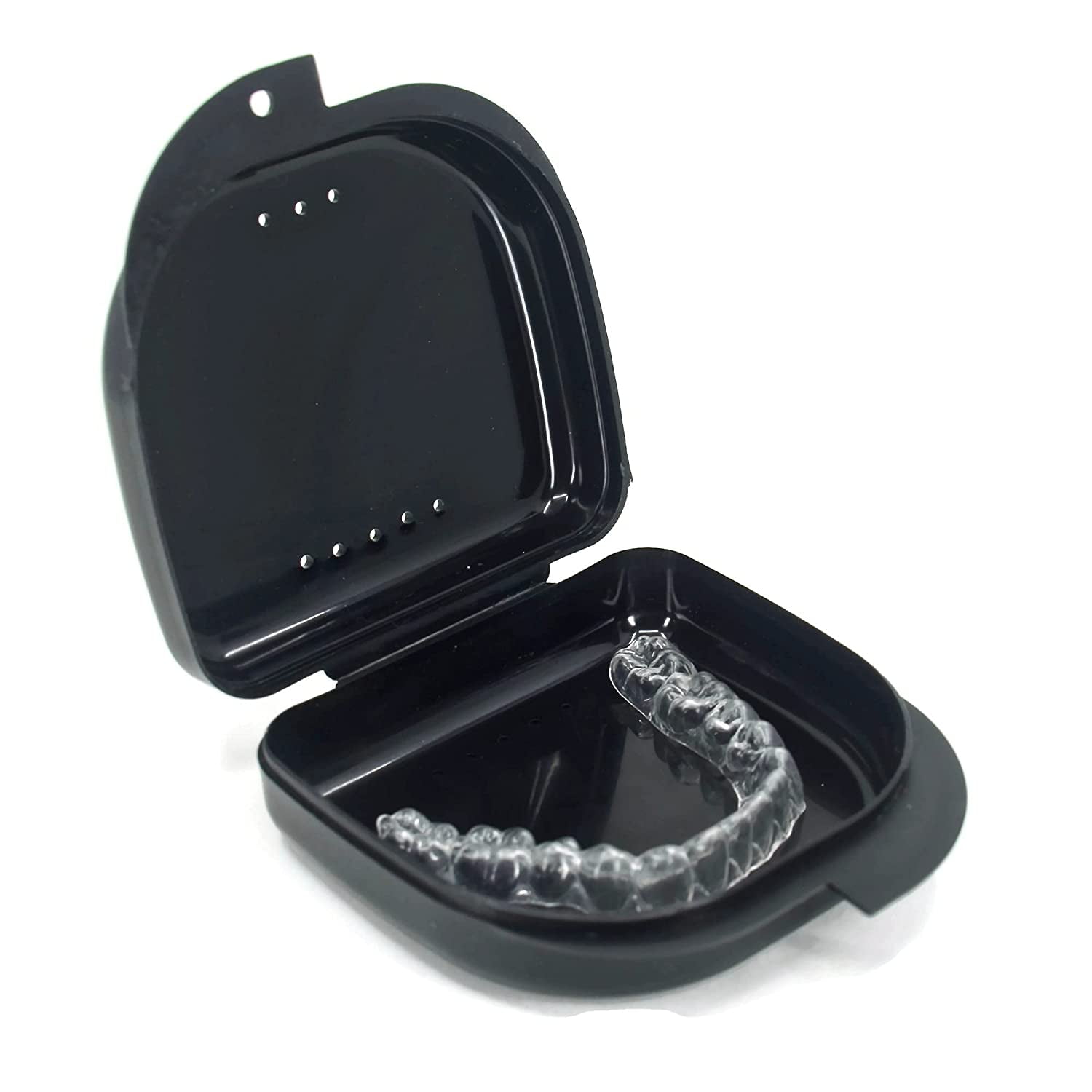 Retainer Case with Vent Holes - Orthodontic container for holding ...