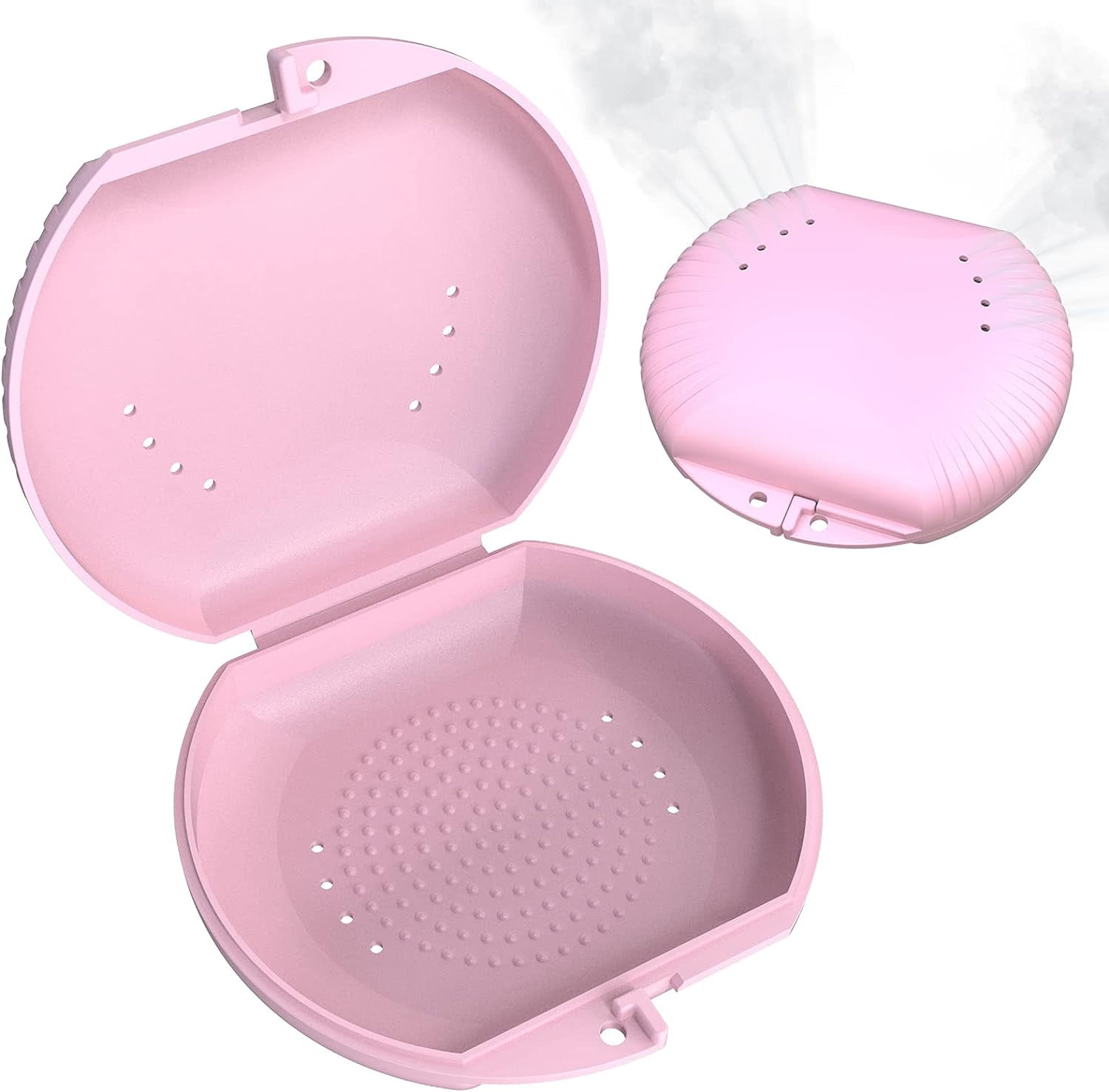 Retainer Case with Vent Holes: Teeth Aligner Case,Sector Slim Braces ...