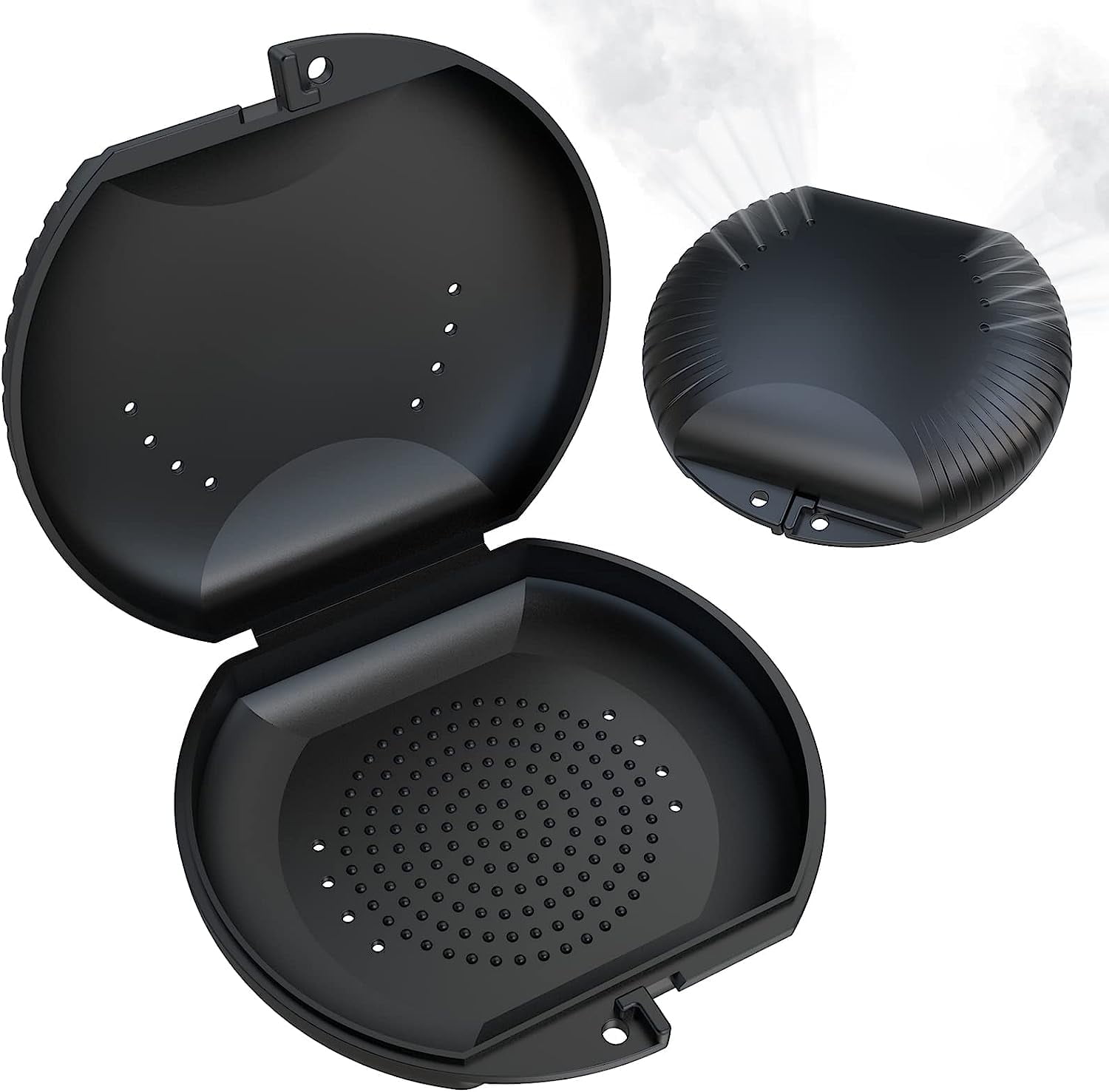 Retainer Case with Vent Holes: Teeth Aligner Case,Sector Slim Braces ...