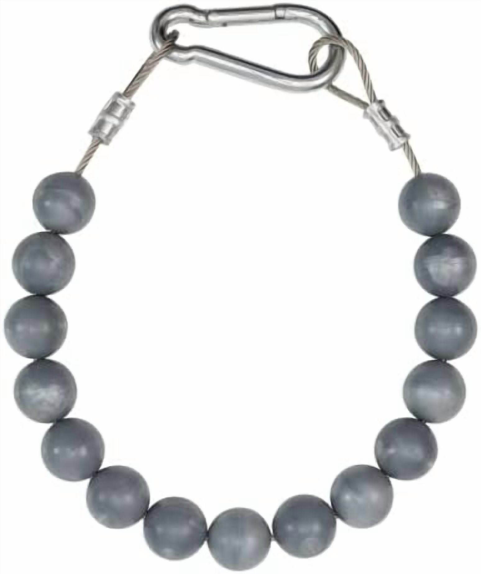 Retainer Ring - Beaded Ring for Internal Halyard System - Flag Pole Rings to Keep Flag Close to ...