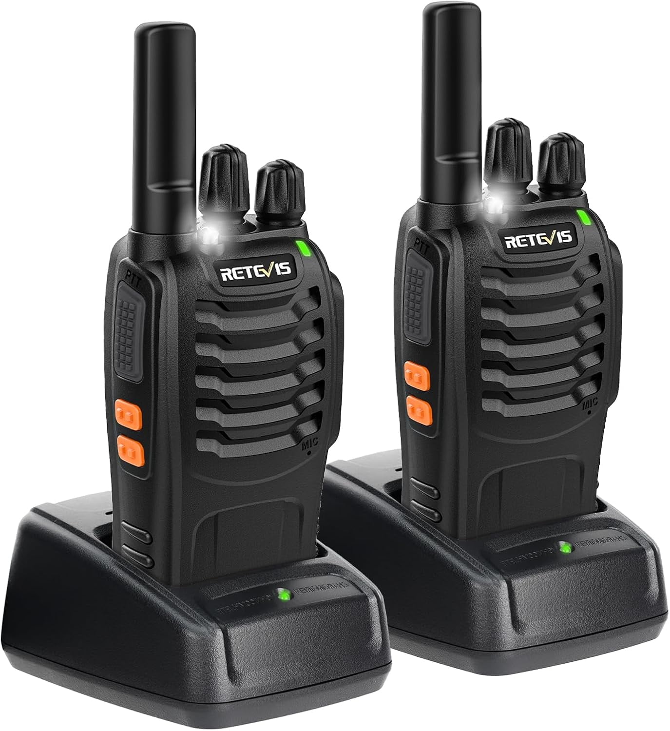 H-777 Rechargeable Walkie Talkies, Mini 2 Way Radios Long Range, Small ...