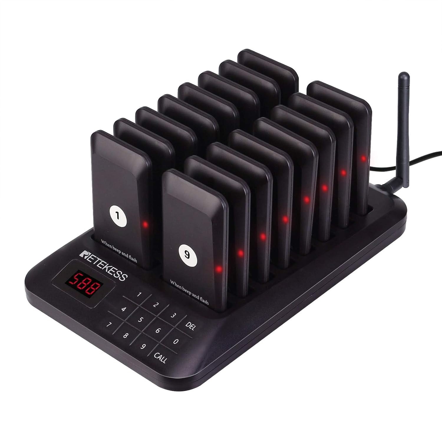 Retekess TD157 Restaurant Pagers Pager System Silent Mode Touch ...