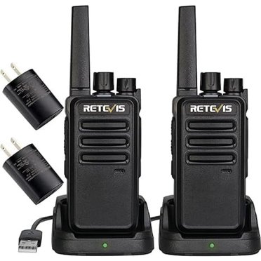 DEWALT Heavy-Duty Rechargeable 2-Watt FRS Walkie Talkies, 6 Pack ...