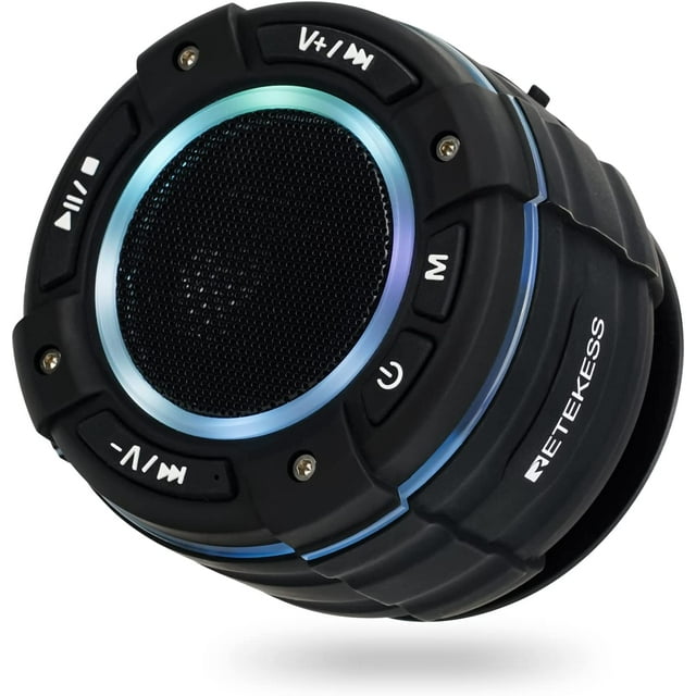 Retekess TR622 Rechargeable AM/FM Bluetooth Shower Radio, Waterproof ...