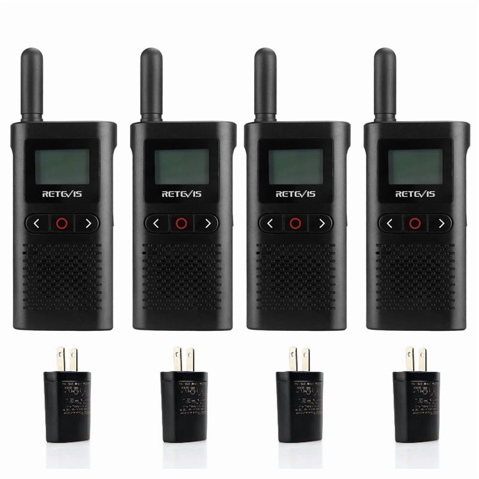 Retevis RB28 Walkie Talkies,USB-C Walkie Talkies Rechargeable,Large LCD ...