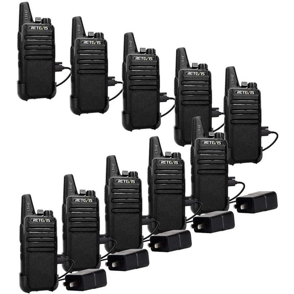 Trailblazer 500 GMRS Radio (2-Pack) – IP54 Rugged No-Display Design, 2 ...