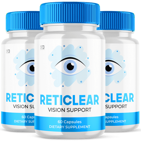 Reticlear Advanced Eyes Support Supplement 180 Capsules - Walmart.com