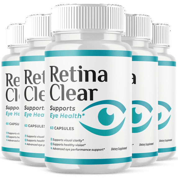 Retina Clear Vision Care Pills Advanced Formula Eye Health Supplement RetinaClear 300 Capsules ...