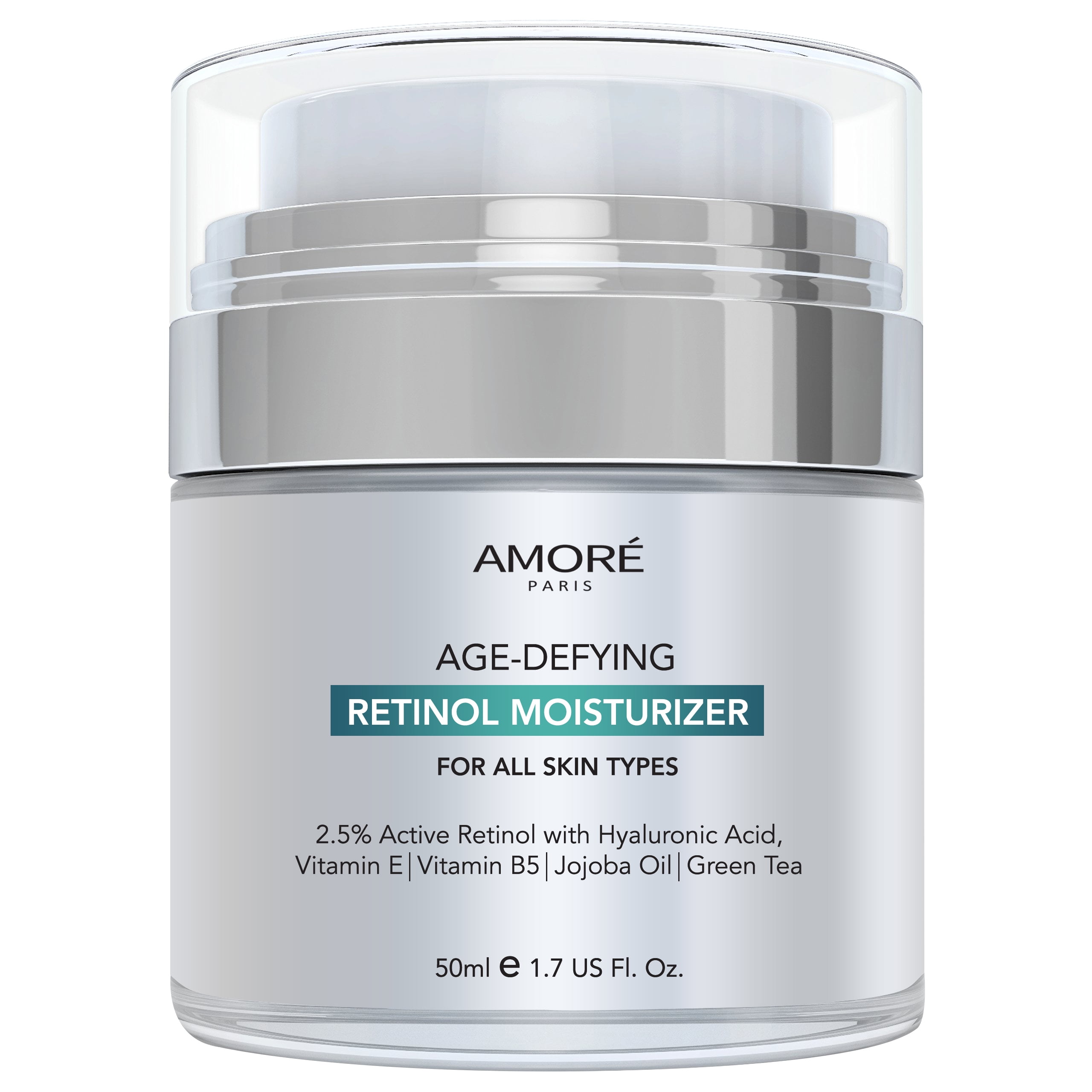 Retinol 2.5% High Potency Anti-Aging Moisturizer Cream (1.7 Fl. Oz ...